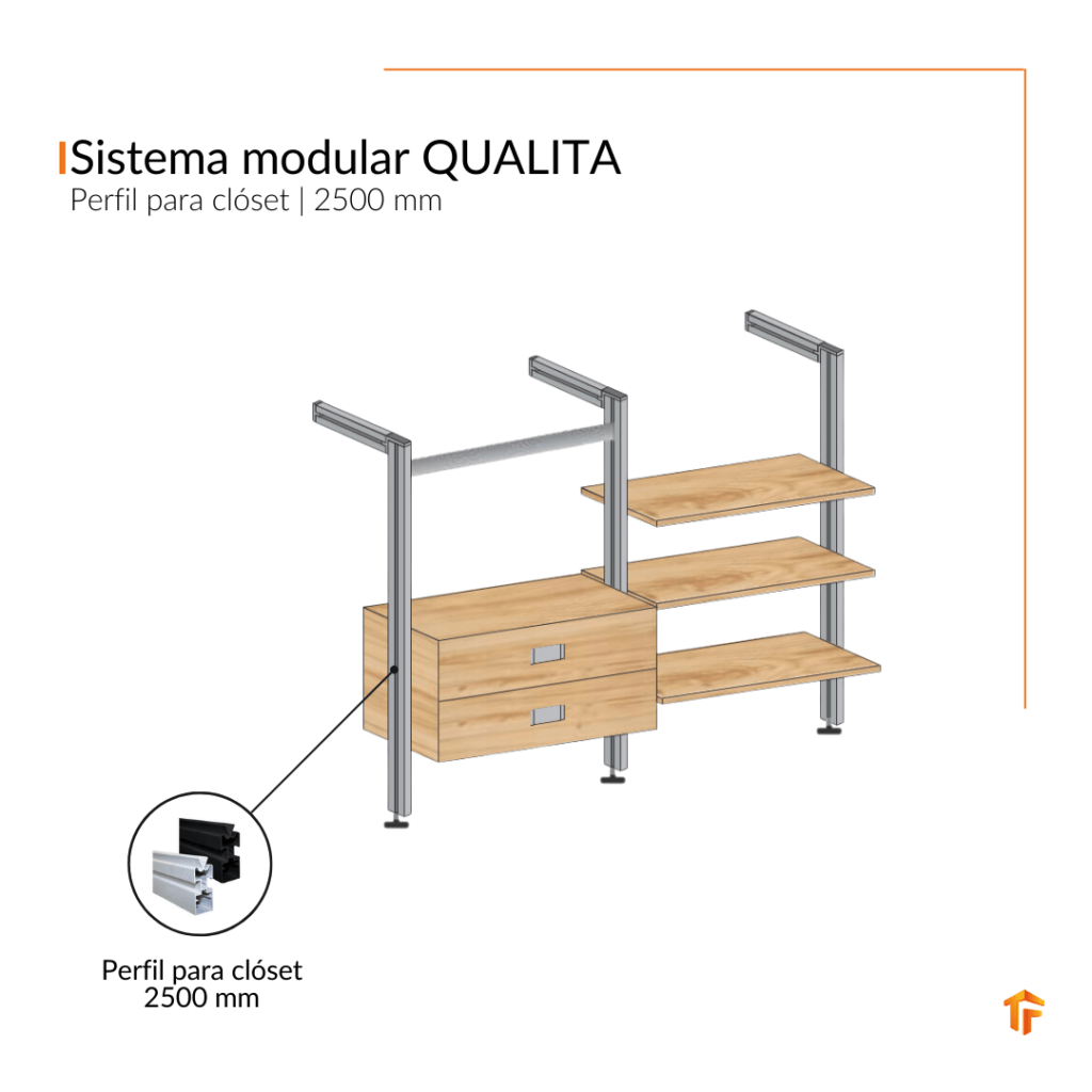 Sistema Modular 2500 mm – Tecnifacil SAS