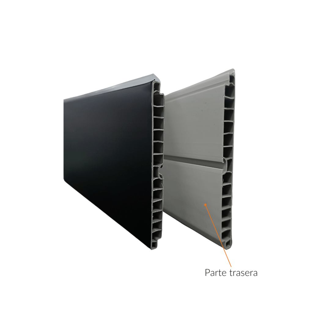 Zócalo PVC 4 Metros Negro – Tecnifacil SAS